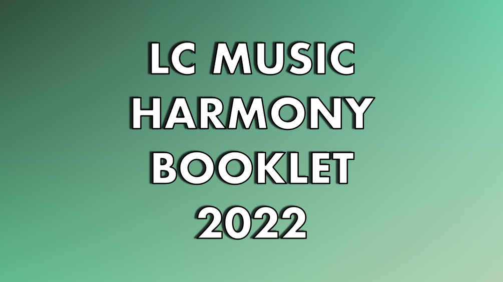 LC Music: Harmony Booklet