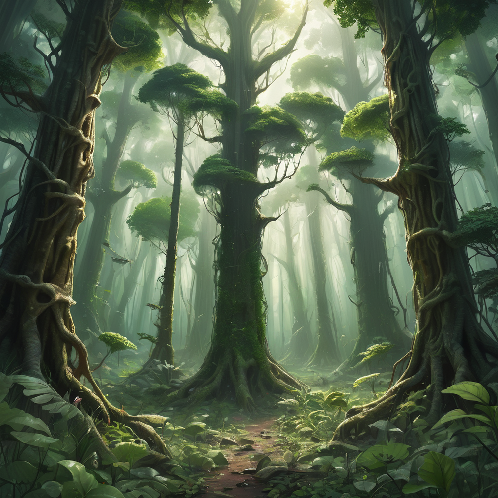 "The Healing Forest: A Tale of Earth's Resilience"