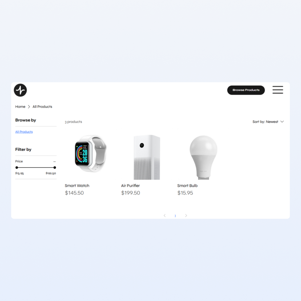Smart Home Wix Studio Template