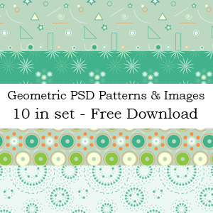 Free Geometric PSD Patterns 10 in set and 10 Background Images of 5K ...