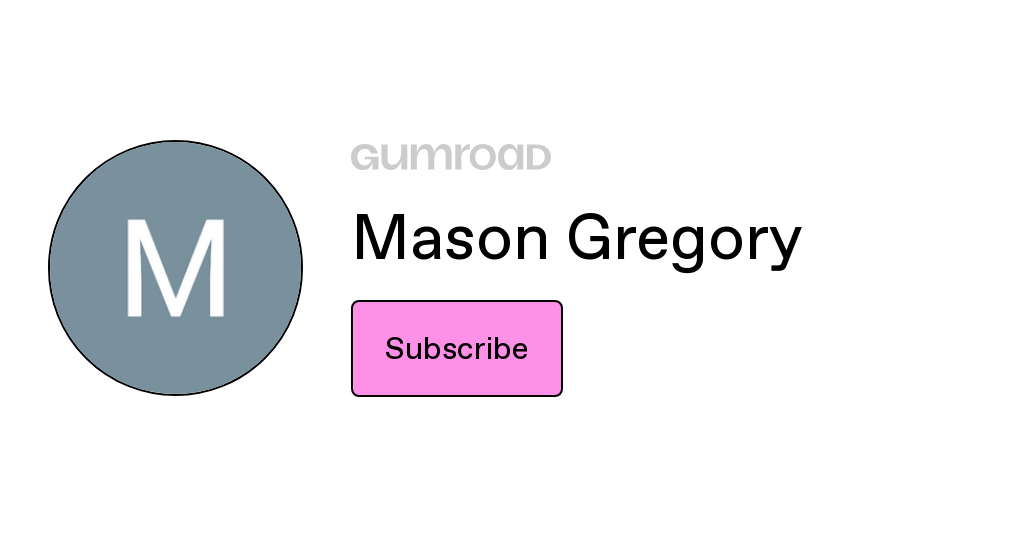 Mason Gregory