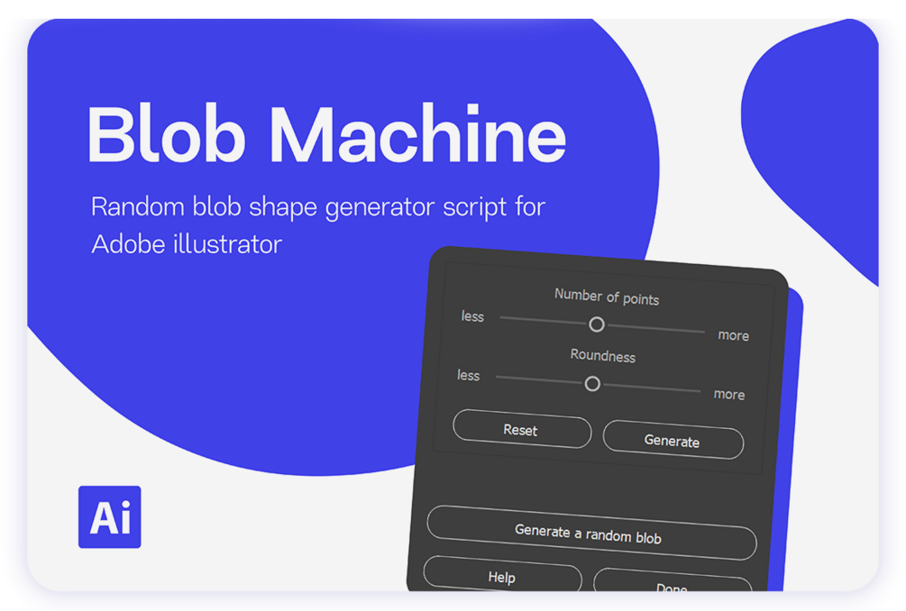 Blob Machine for Adobe Illustrator