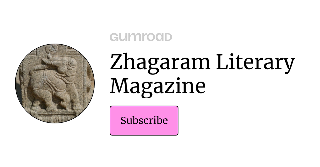 Zhagaram Literary Magazine