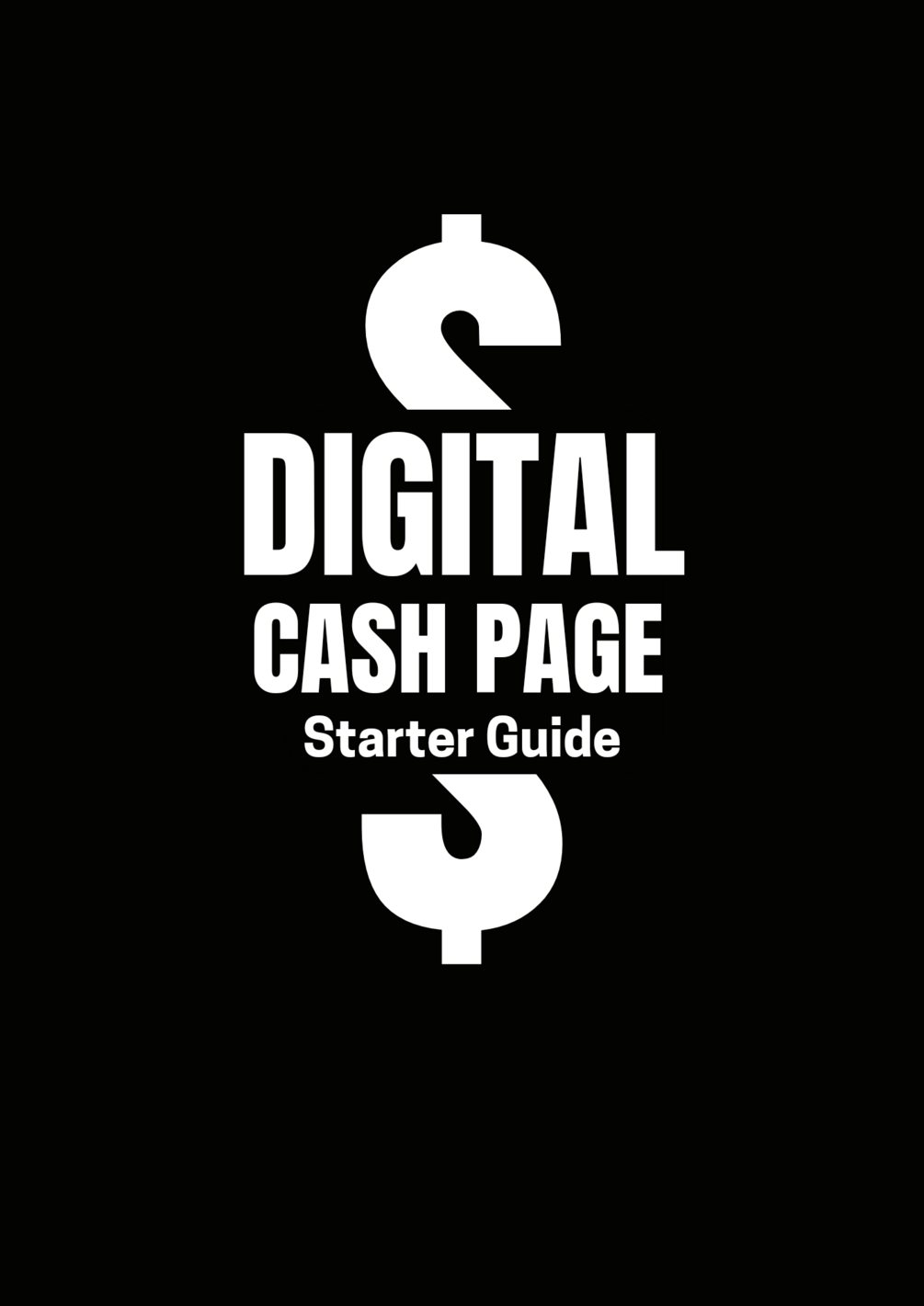 Instagram Digital Cash Page Starter Guide