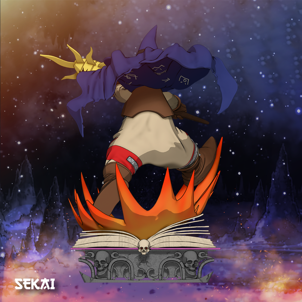 Wizardmon Sculpture and Bust - Sekai 3D Models - Tested and Ready for ...