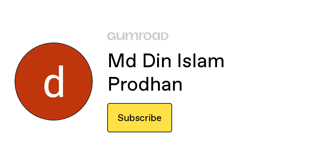 Md Din Islam Prodhan