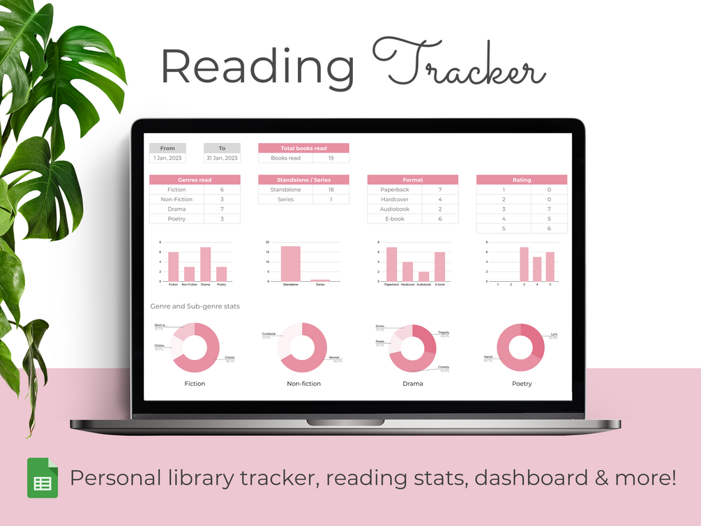 Reading Tracker – Google Sheets Template