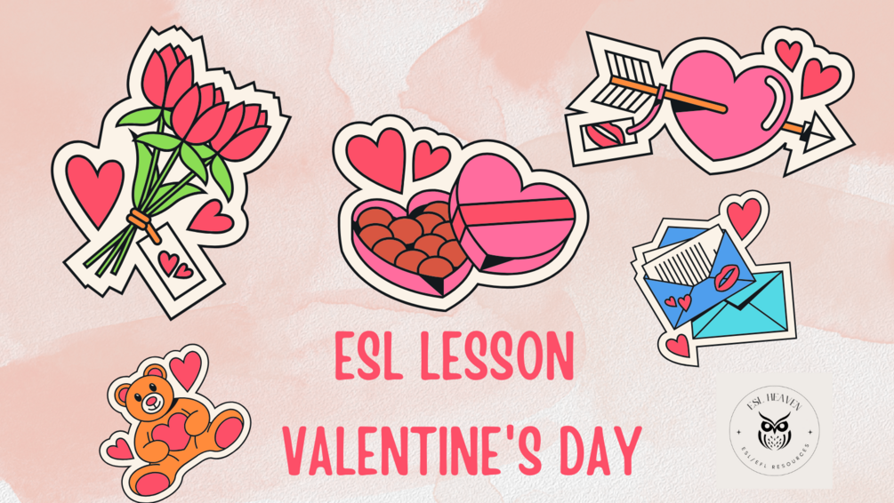 ESL LESSON: VALENTINE'S DAY -PPT (B1)