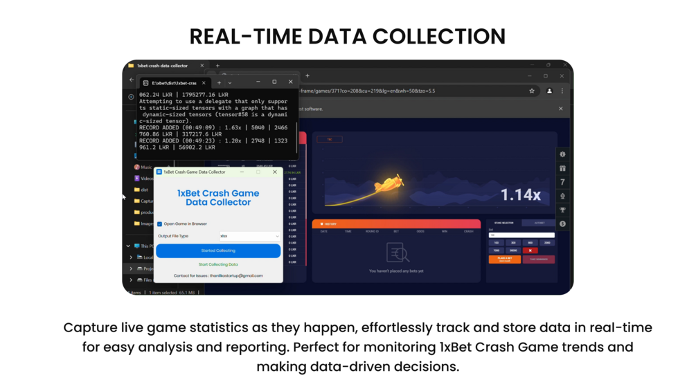 1xBet Crash Game Data Collector : Collect 1xBet Crash Game Data Ease to ...