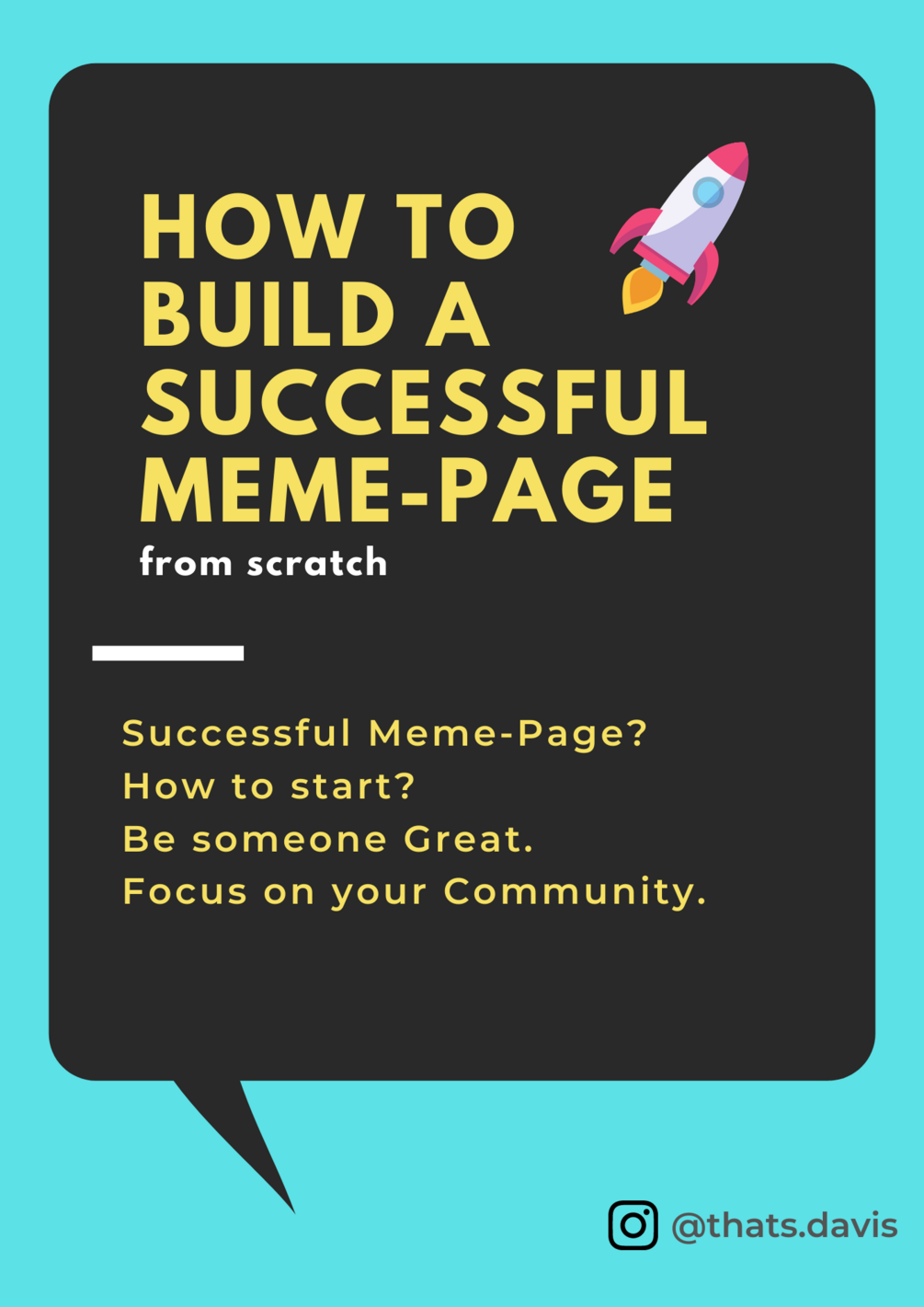 HOW TO BUILD A SUCCESSFUL MEME PAGE from scratch