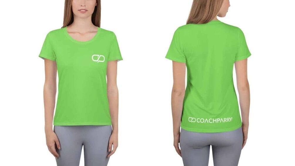 Coach Parry Women's Athletic T-Shirt - Green