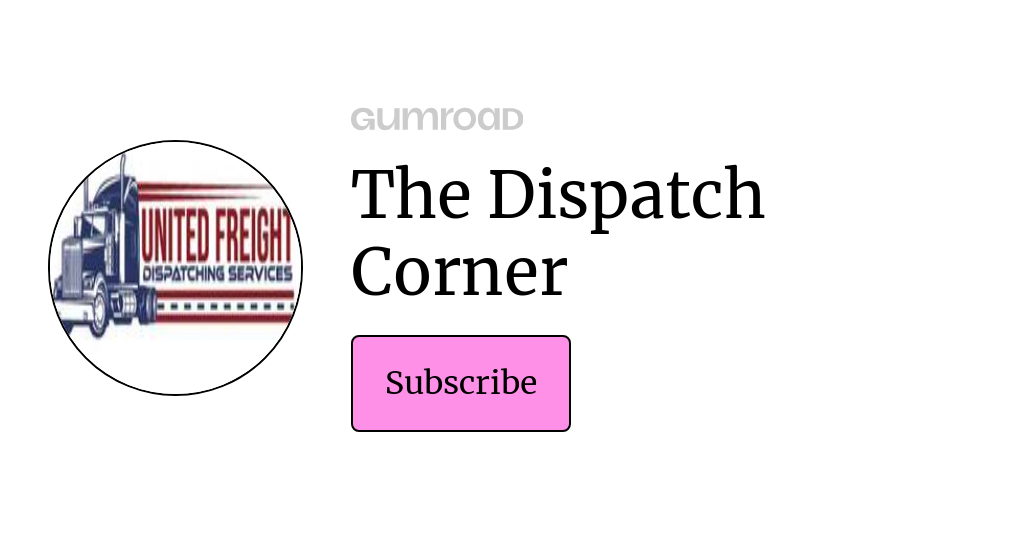 The Dispatch Corner