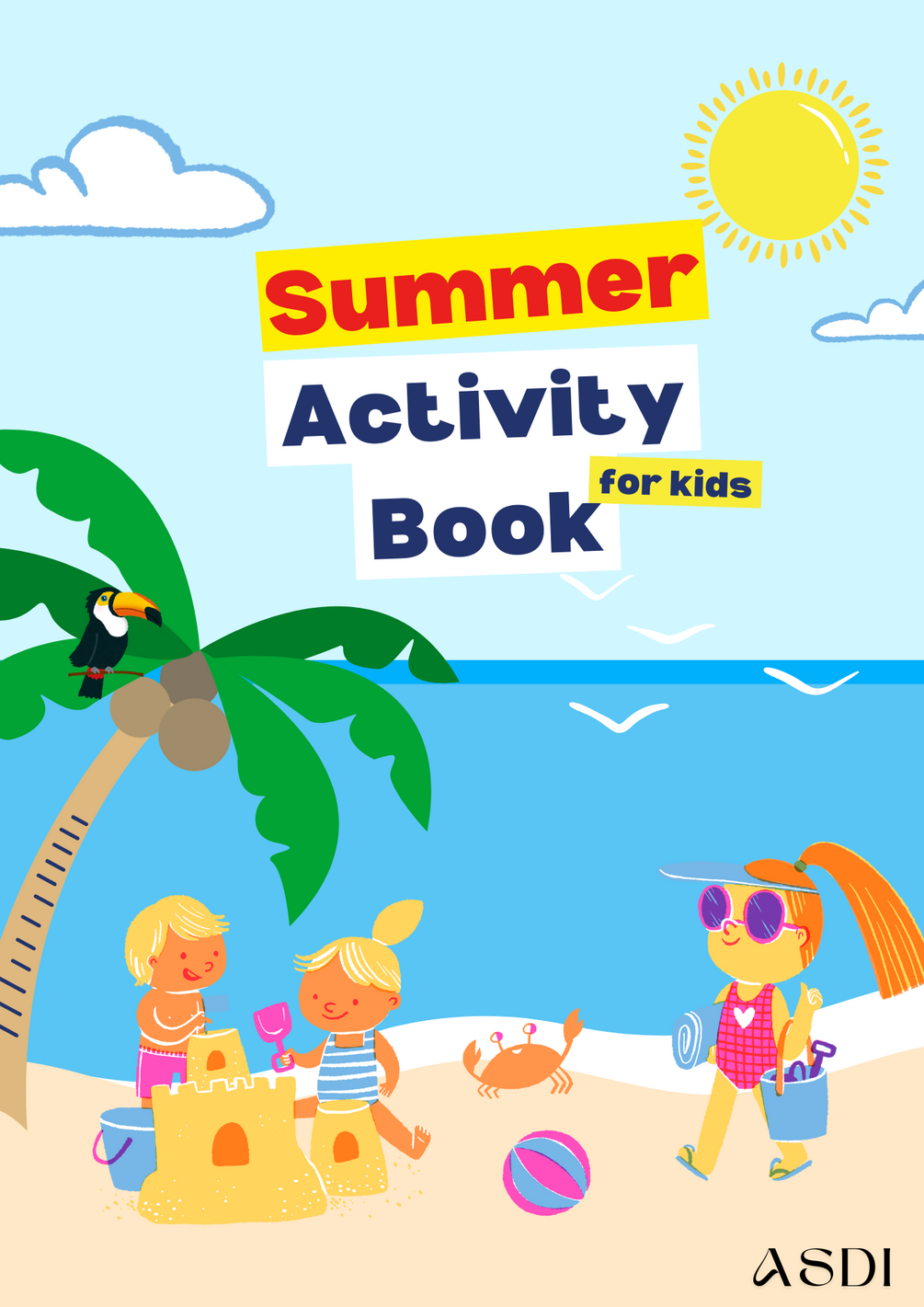 Summer Activity Book for kids