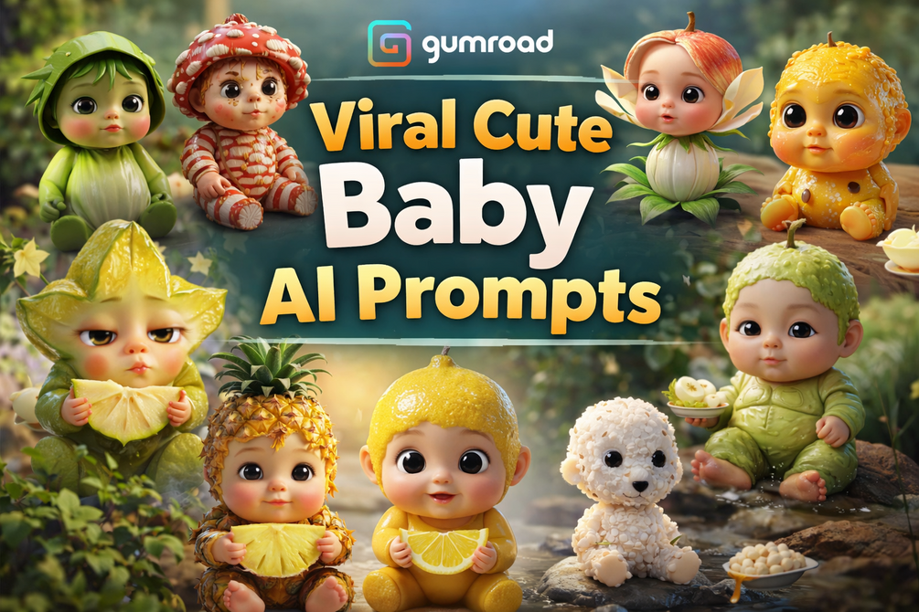 Cute Baby Video Prompt Pack – Viral AI Prompts for Adorable Videos