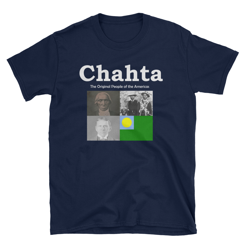 Chahta(The Original People of the Americas) Navy Blue T-Shirt