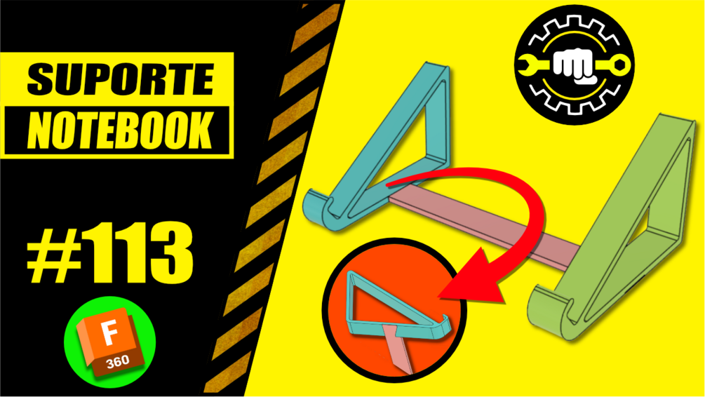 Laptop Stand 3D + Ebook Technical Drawing