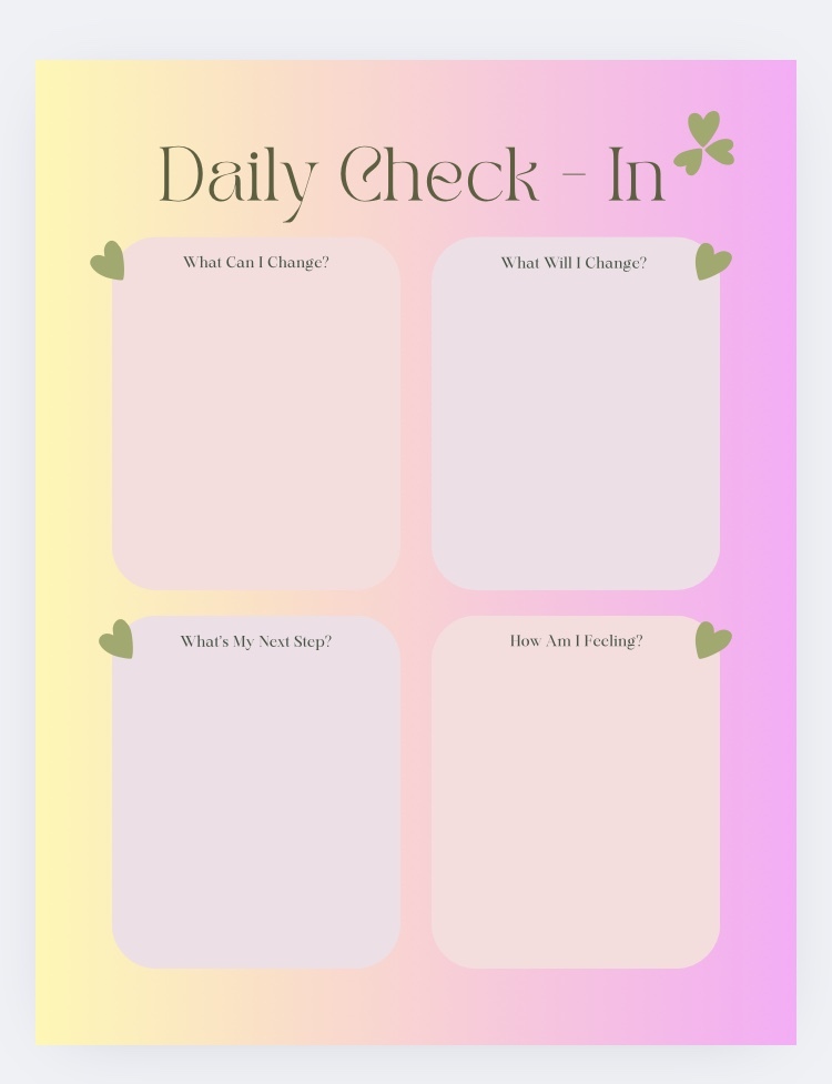 Daily Check-In
