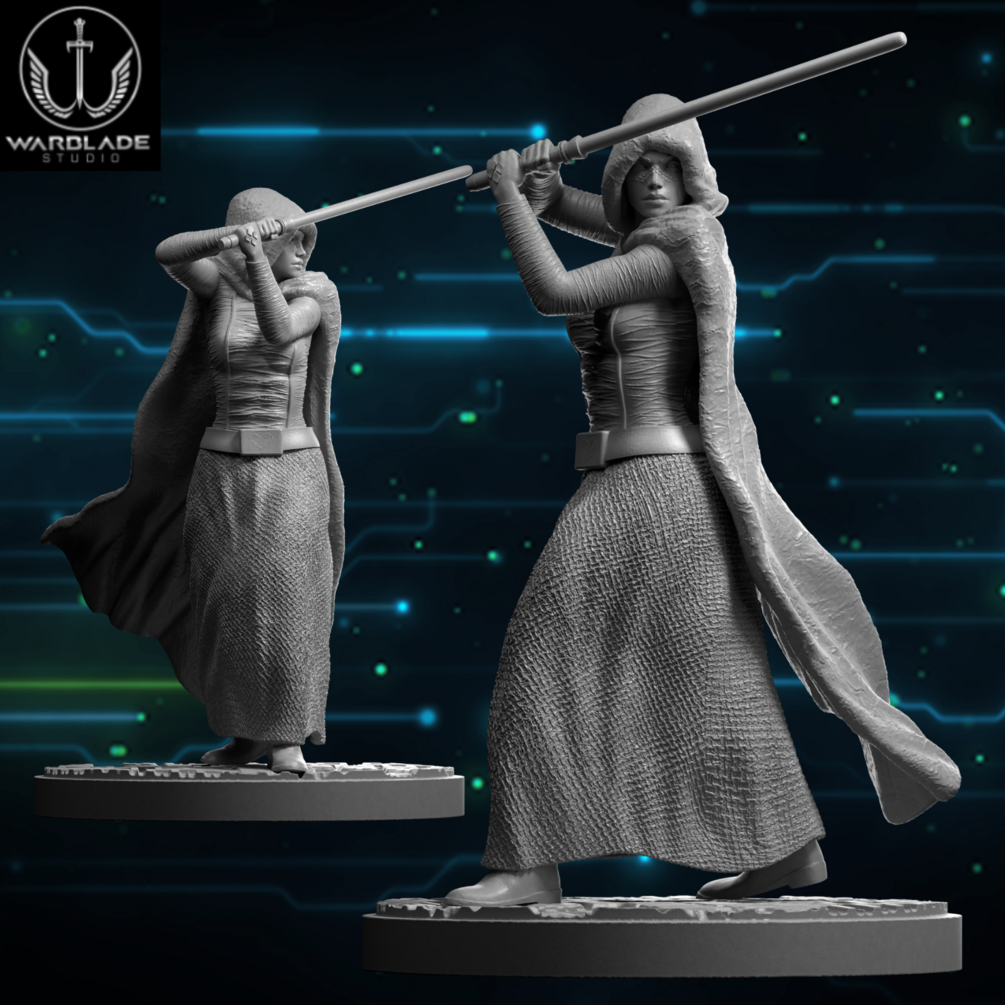 Star wars shatterpoint barriss presupported included