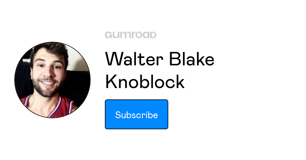 Walter Blake Knoblock