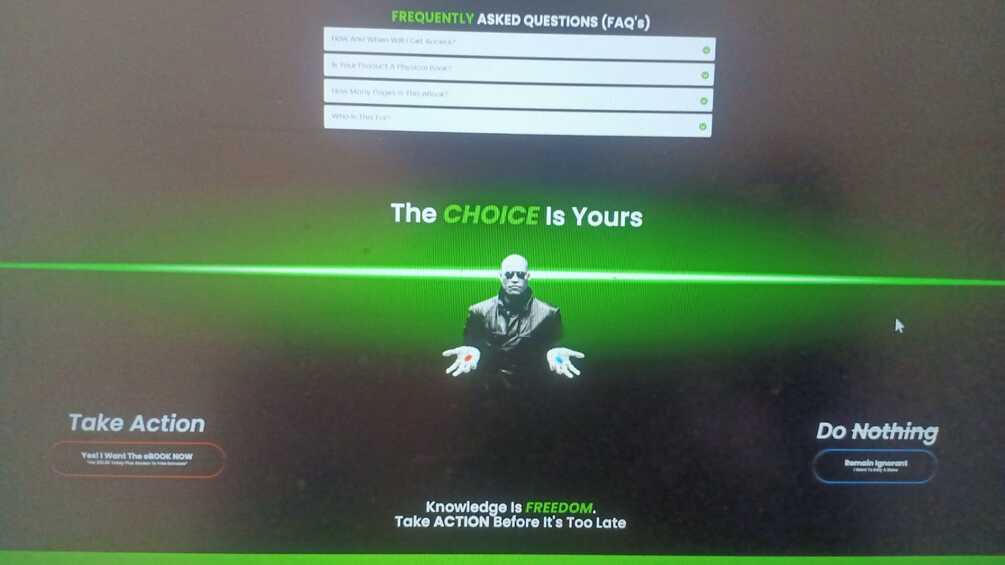 UNPLUG FROM THE MATRIX (+ The Secret)