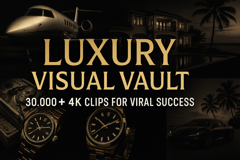 LUXURY VISUAL VAULT – 30,000+ 4K Short Clips for Viral Success