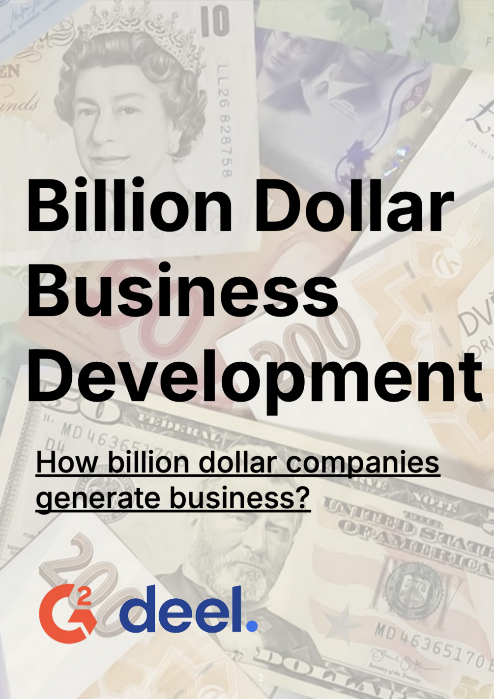 Billion Dollar Business Development: how billion dollar companies ...