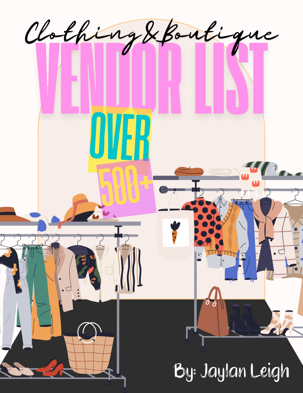 Clothing & Boutique Vendor List