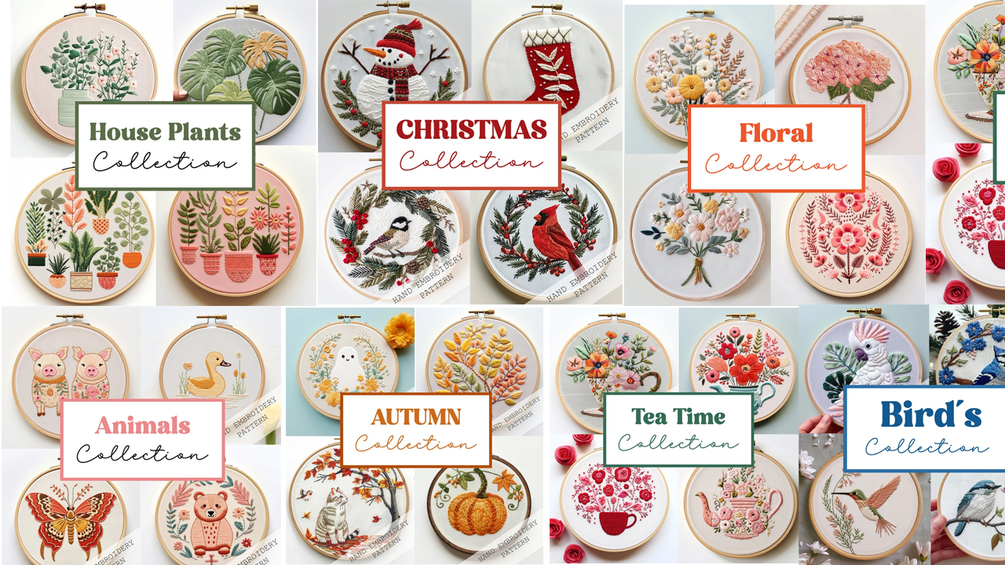 🧵 + 1000 Embroidery Designs – The Ultimate Collection!