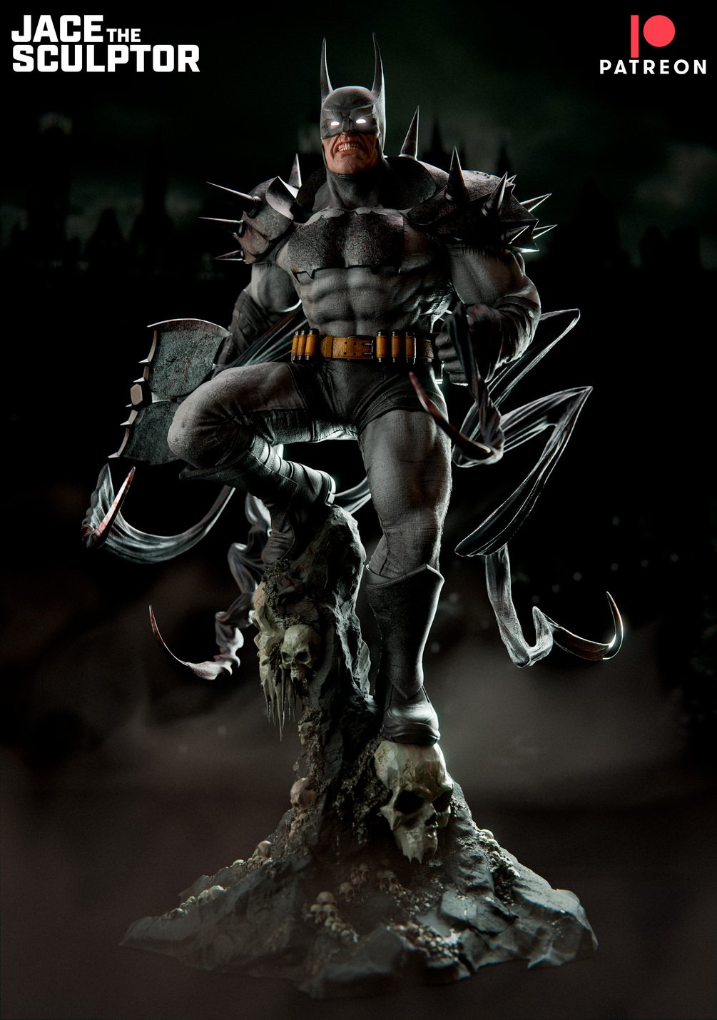 Absolute Batman - 1/6 scale STL