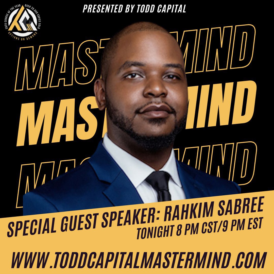 POWERNOMICS WITH RAHKIM SABREE NOW!!! (FREE Mastermind LOOK IN ...