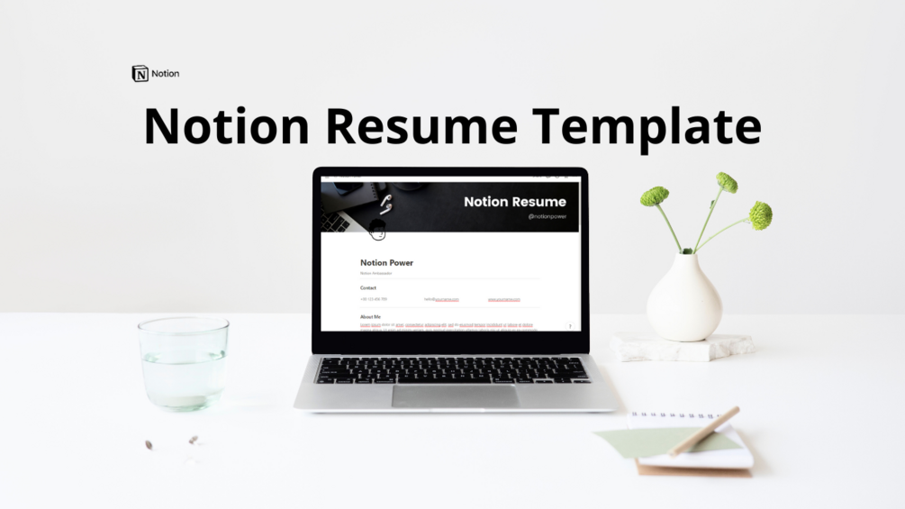 Notion Resume Template