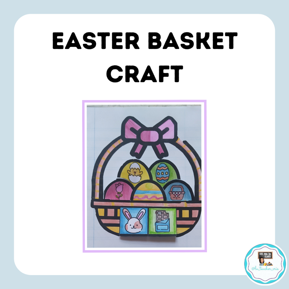 Easter basket craft