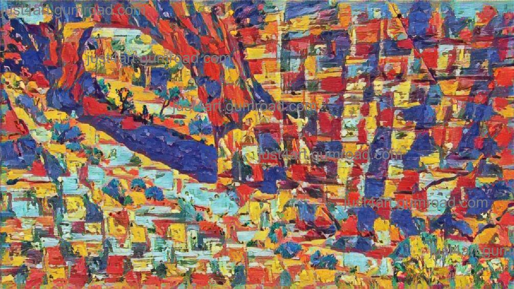 lovely freestyle art with Stunning Colours