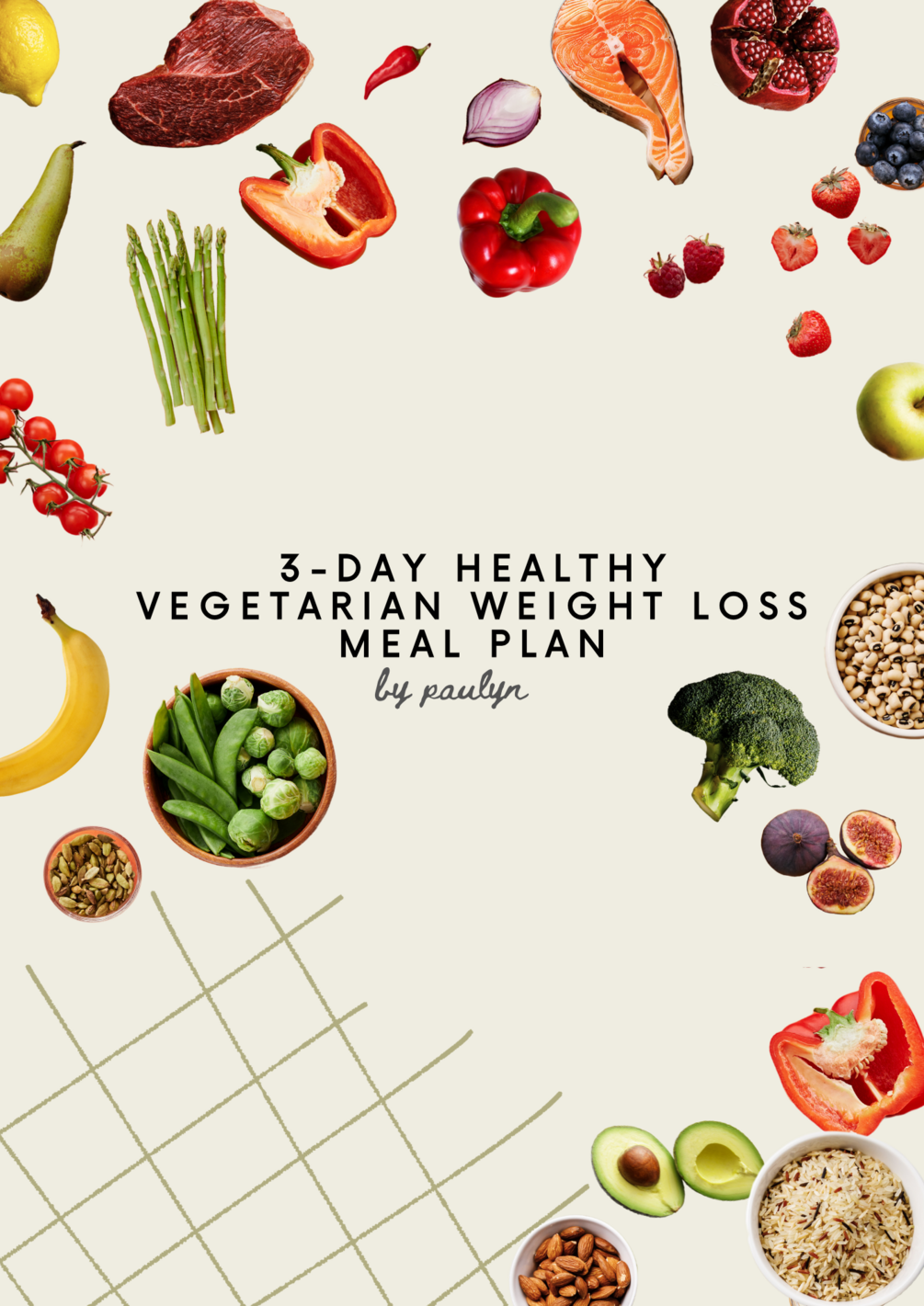 Nourish & Glow: Easy Vegetarian Weight Loss Meal Plan