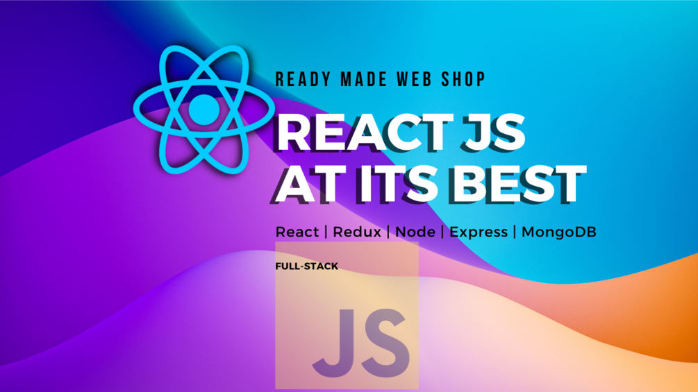 Ready-made web shop MERN Full Stack