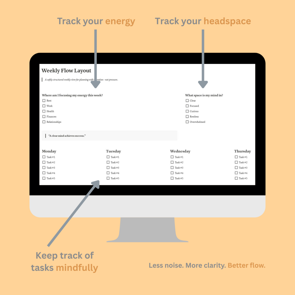 Weekly Flow Notion Template