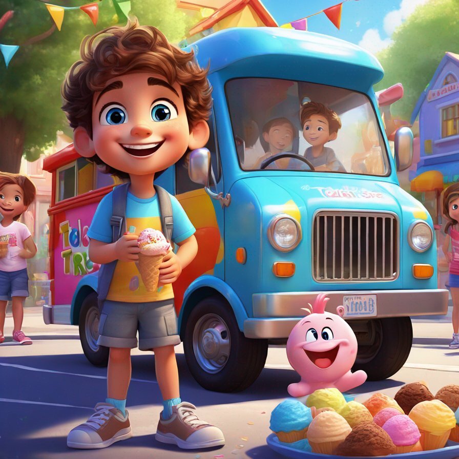 The Magical Ice Cream Quest-story for kids