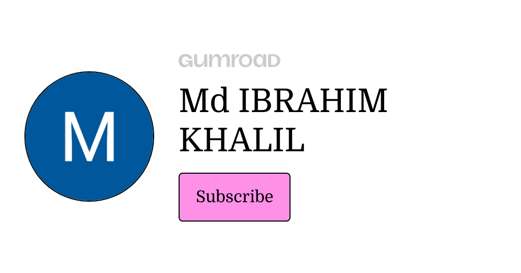 Md IBRAHIM KHALIL