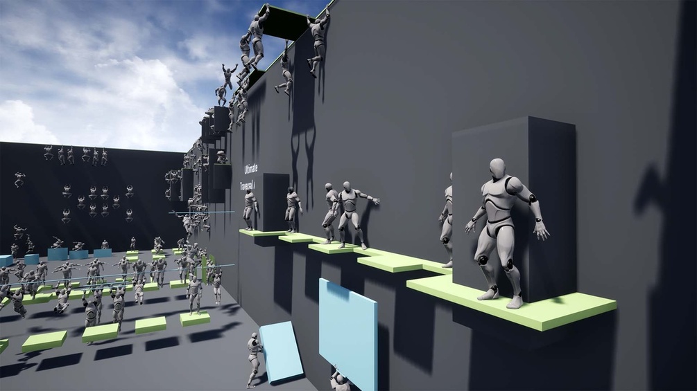 The Ultimate Traversal High Quality Animation Pack for the Games