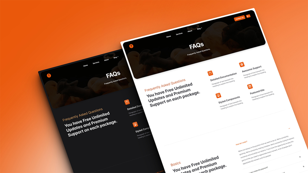 Certa - Free Creative HTML Frequently Asked Questions Page Template
