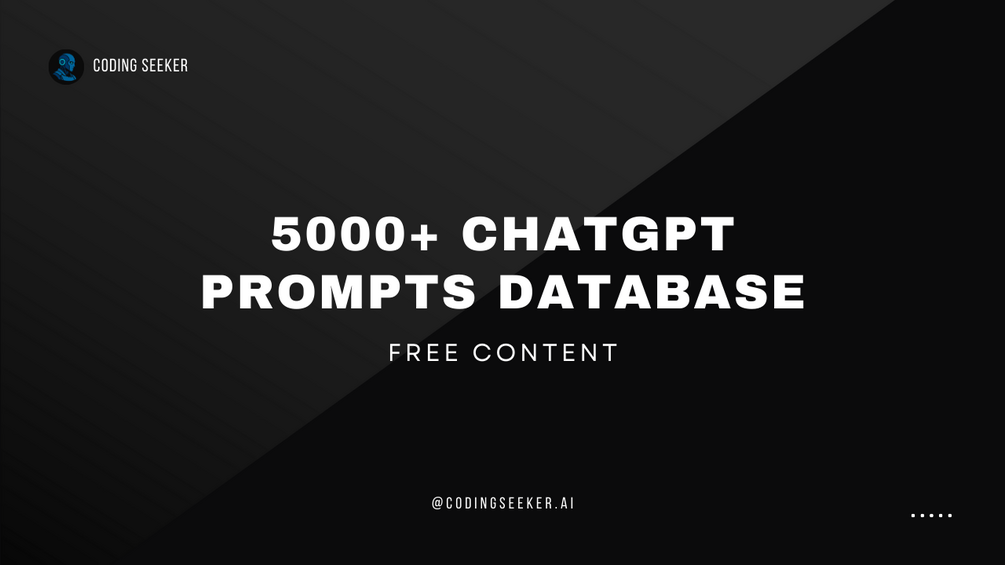 5K+ Simple ChatGPT Prompts [FREE]