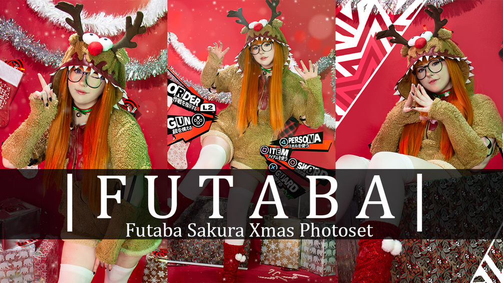 | F U T A B A | Futaba Sakura Xmas Photoset