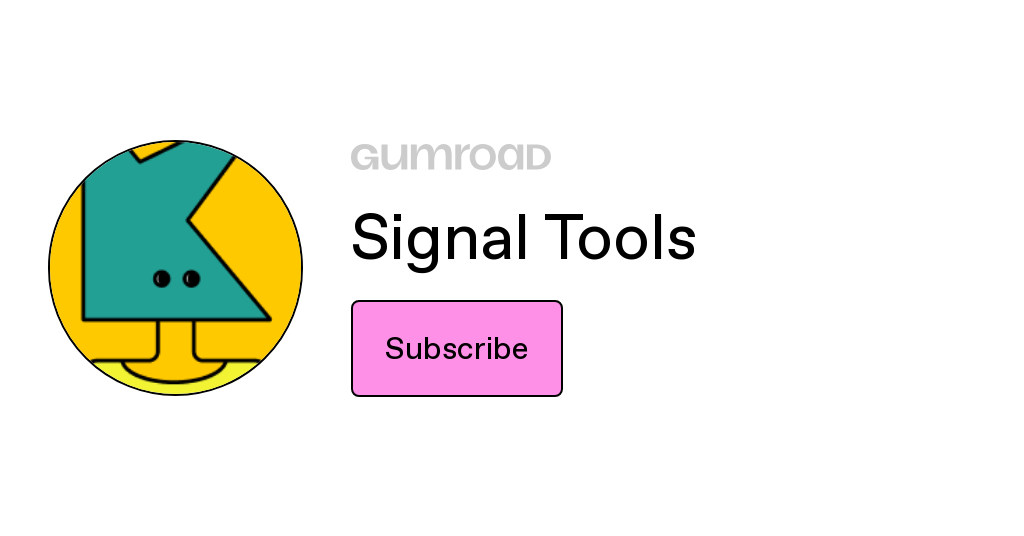 Signal Tools