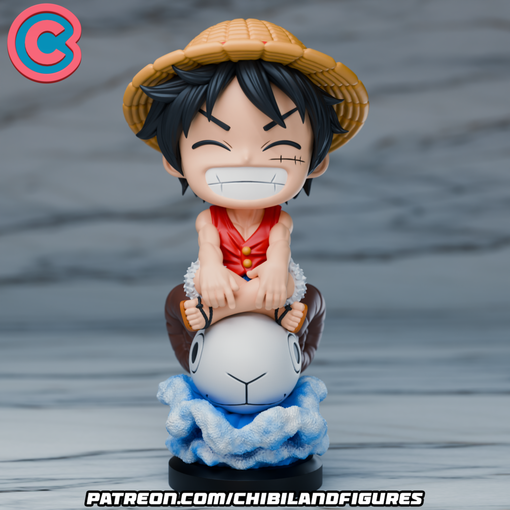 Luffy - One Piece - Chibi