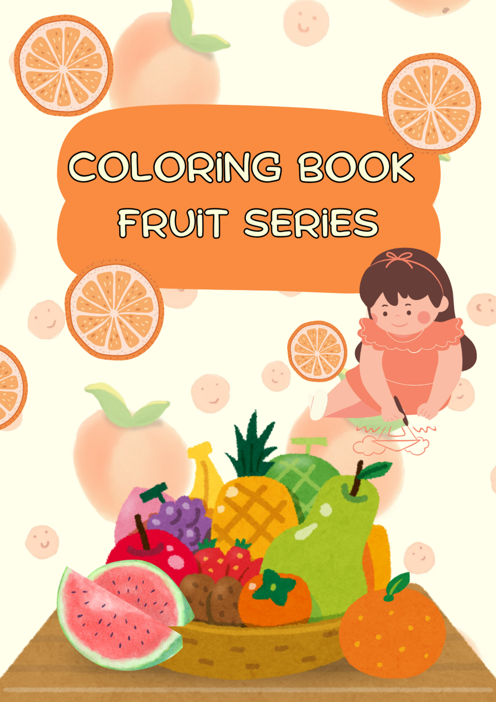 Coloring books Fruit series