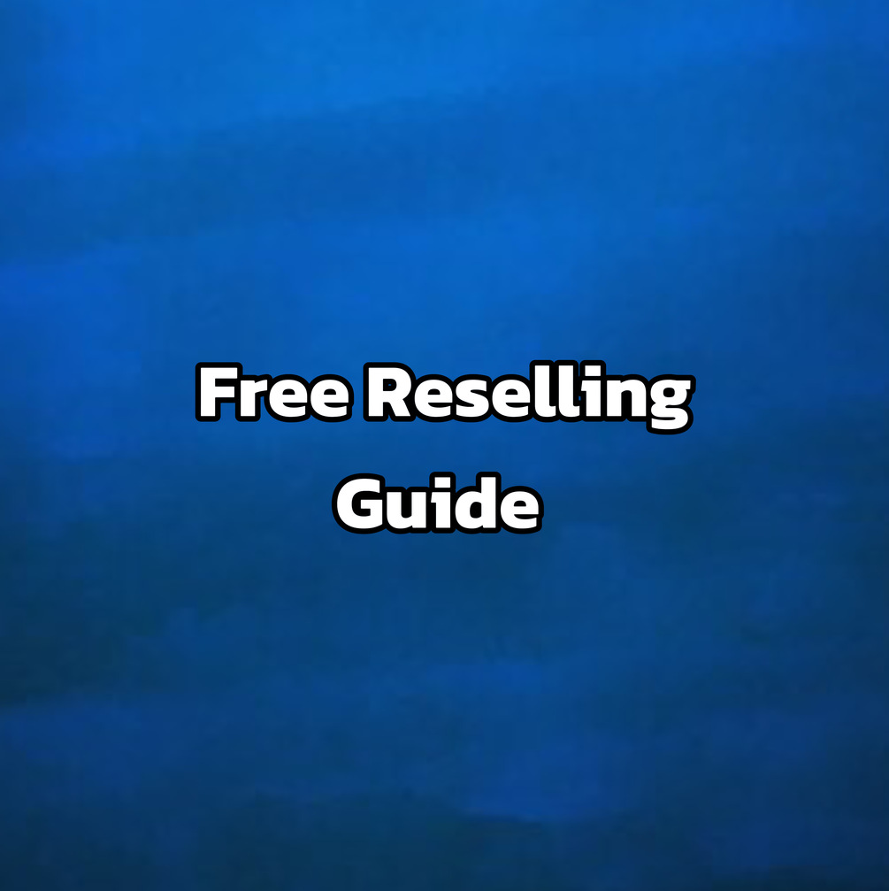 Reselling guide