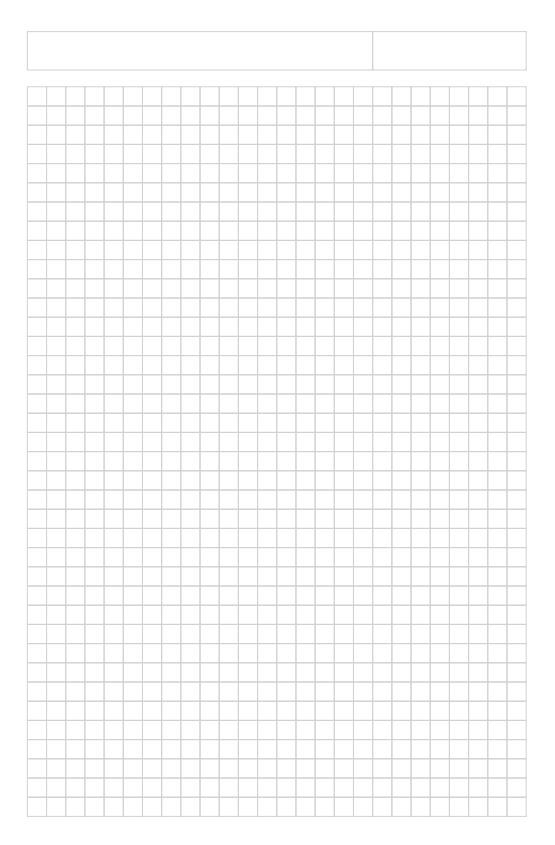 KDP ready 6x9 Graph Paper 100 pages
