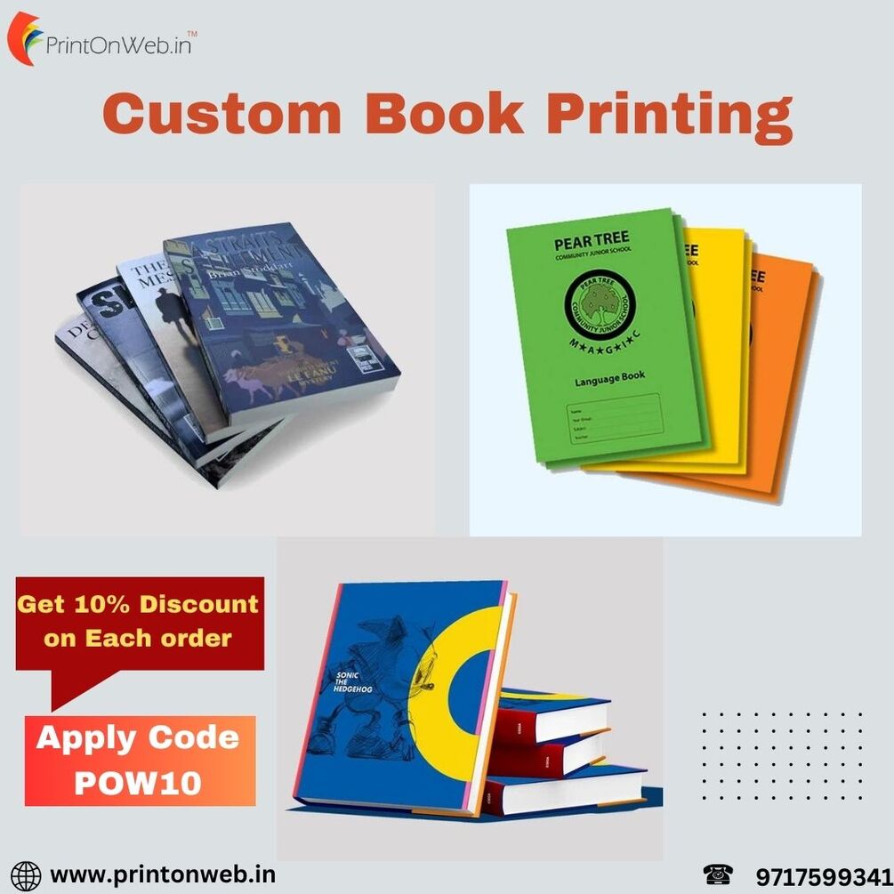 Order High-Quality Custom Book Printing Today – Fast & Affordable