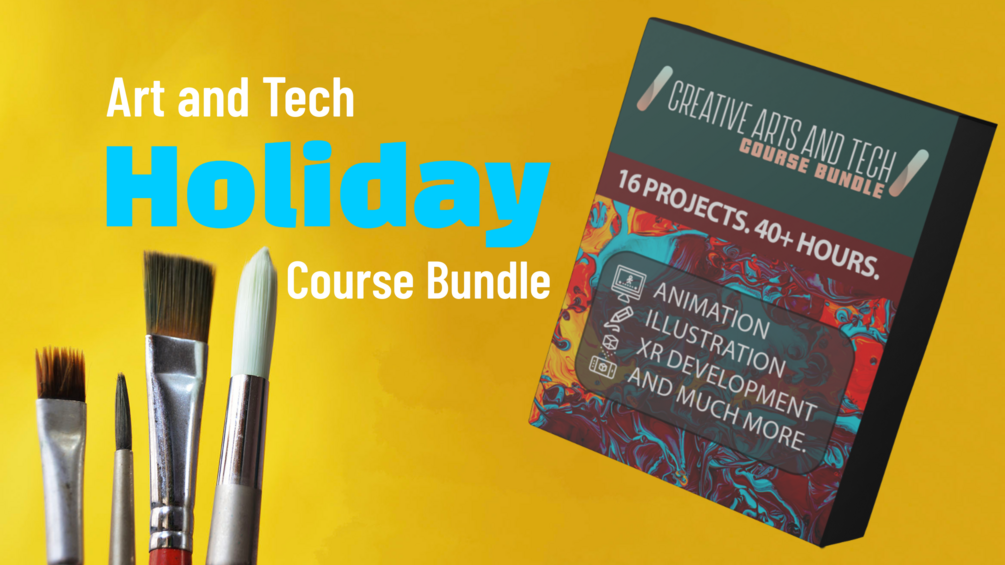 Art and Tech Holiday Course Bundle