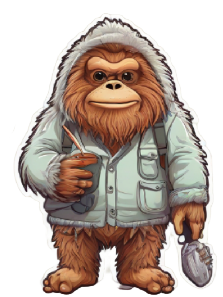 Bigfoot Stickers